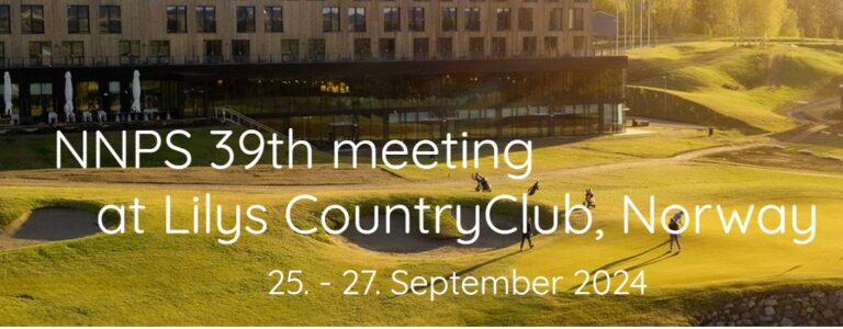 NNPS 39th meeting - dnps.dk